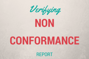 Here Are 4 Tips On How To Verify Non-conformance