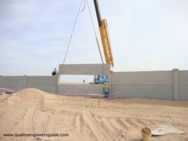 Method Statement for Precast Boundary Wall Works