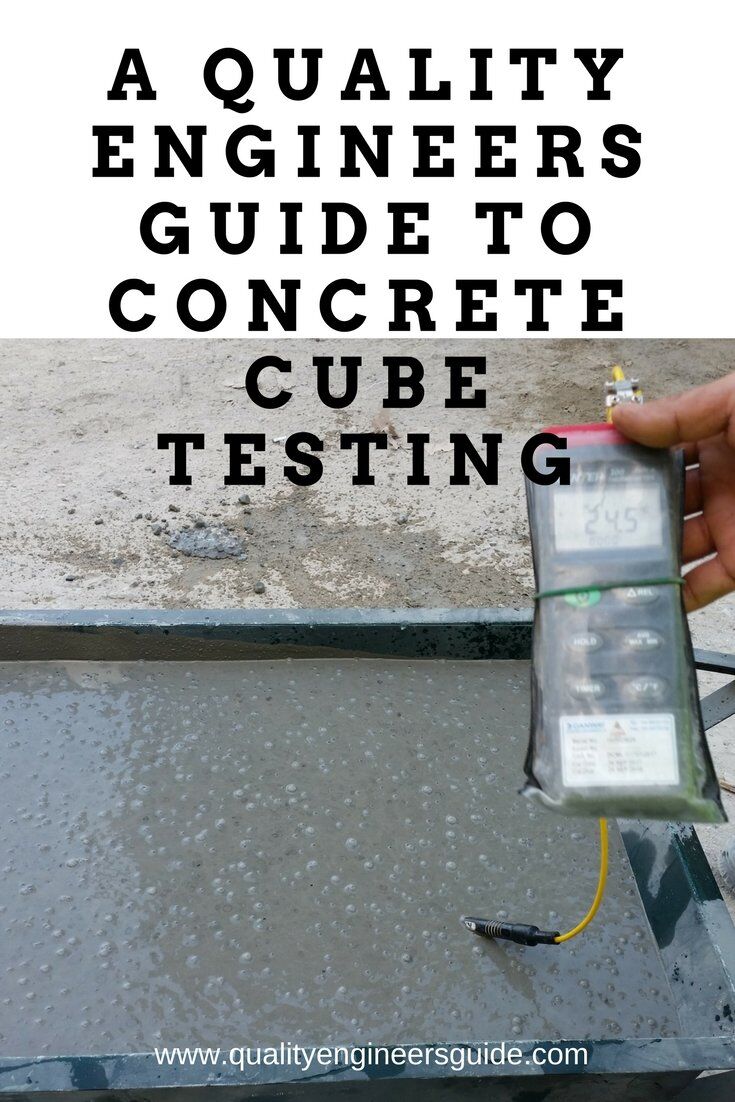 A Quality Engineers Guide to Concrete Cube Testing